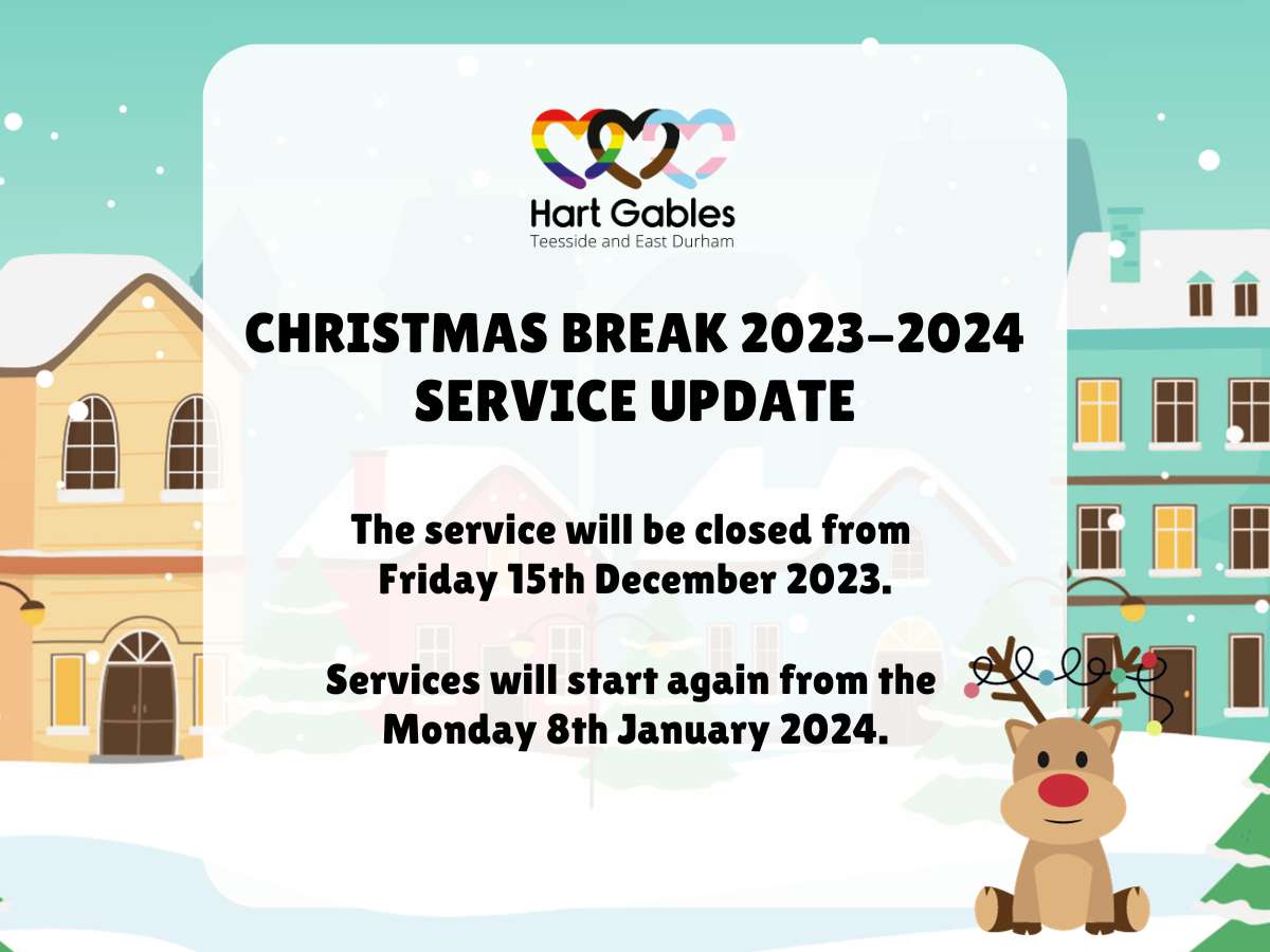 Christmas break - 2023/2024 service update - Hart Gables