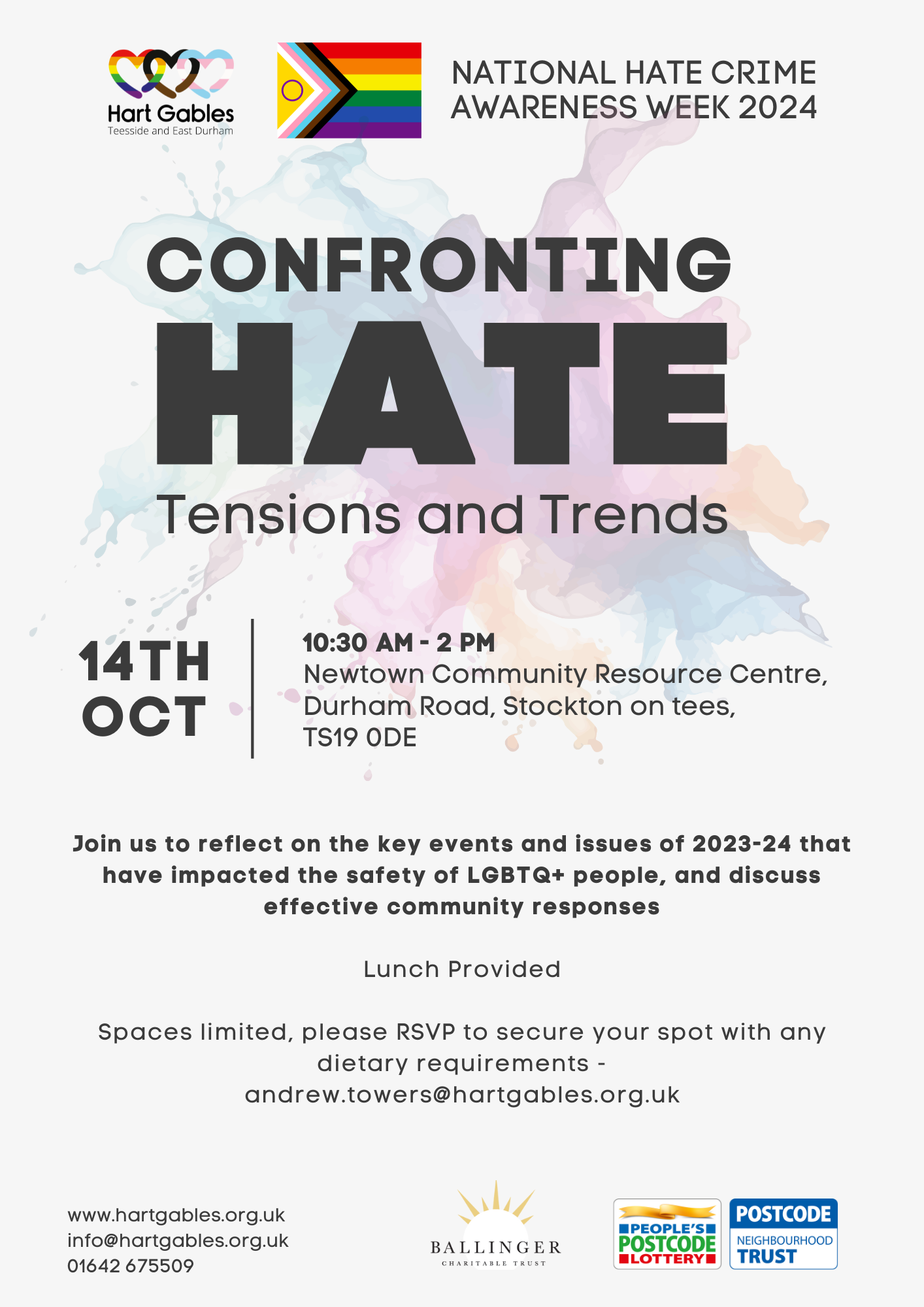 Confronting Hate - Tensions and Trends - Hart Gables