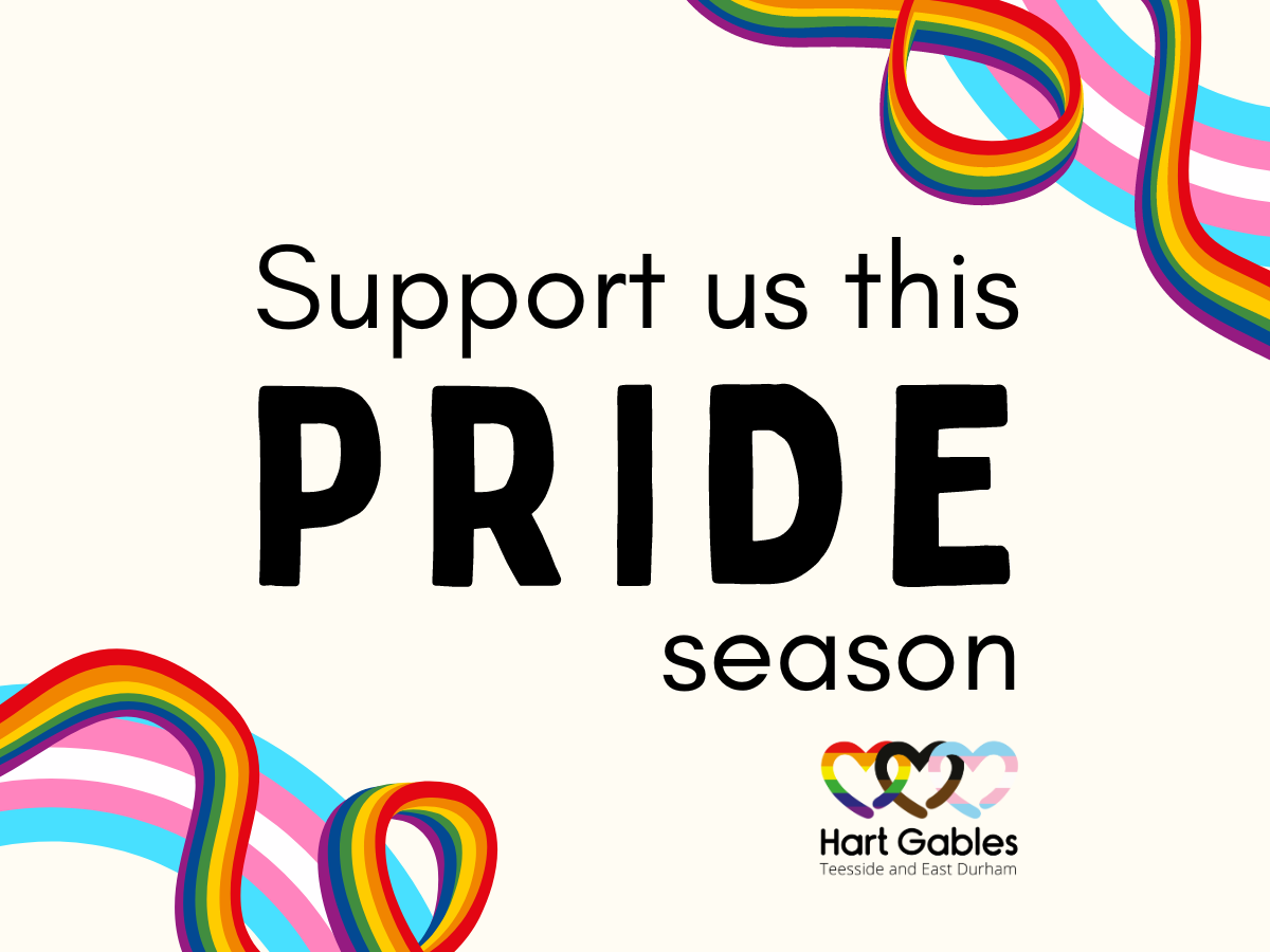 Support us this Pride season - Hart Gables